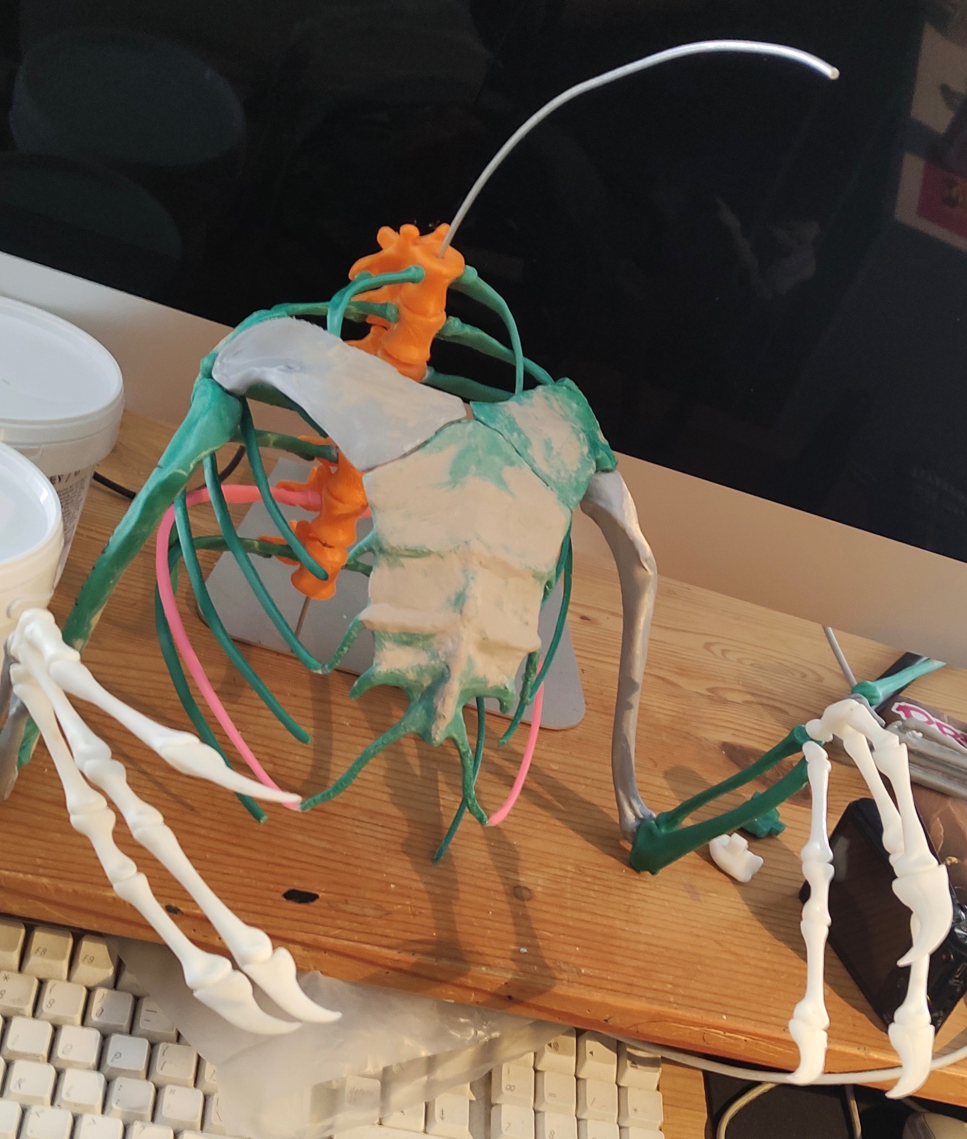 Tears, sweat and blood… the saga of making a life-sized Velociraptor ...